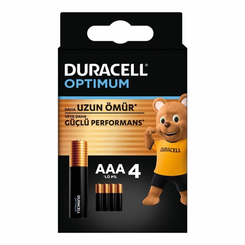 DURACELL PİL OPTIMUM 4 LÜ AAA İNCE KALEM – Penkita Kırtasiye – ONLINE ...